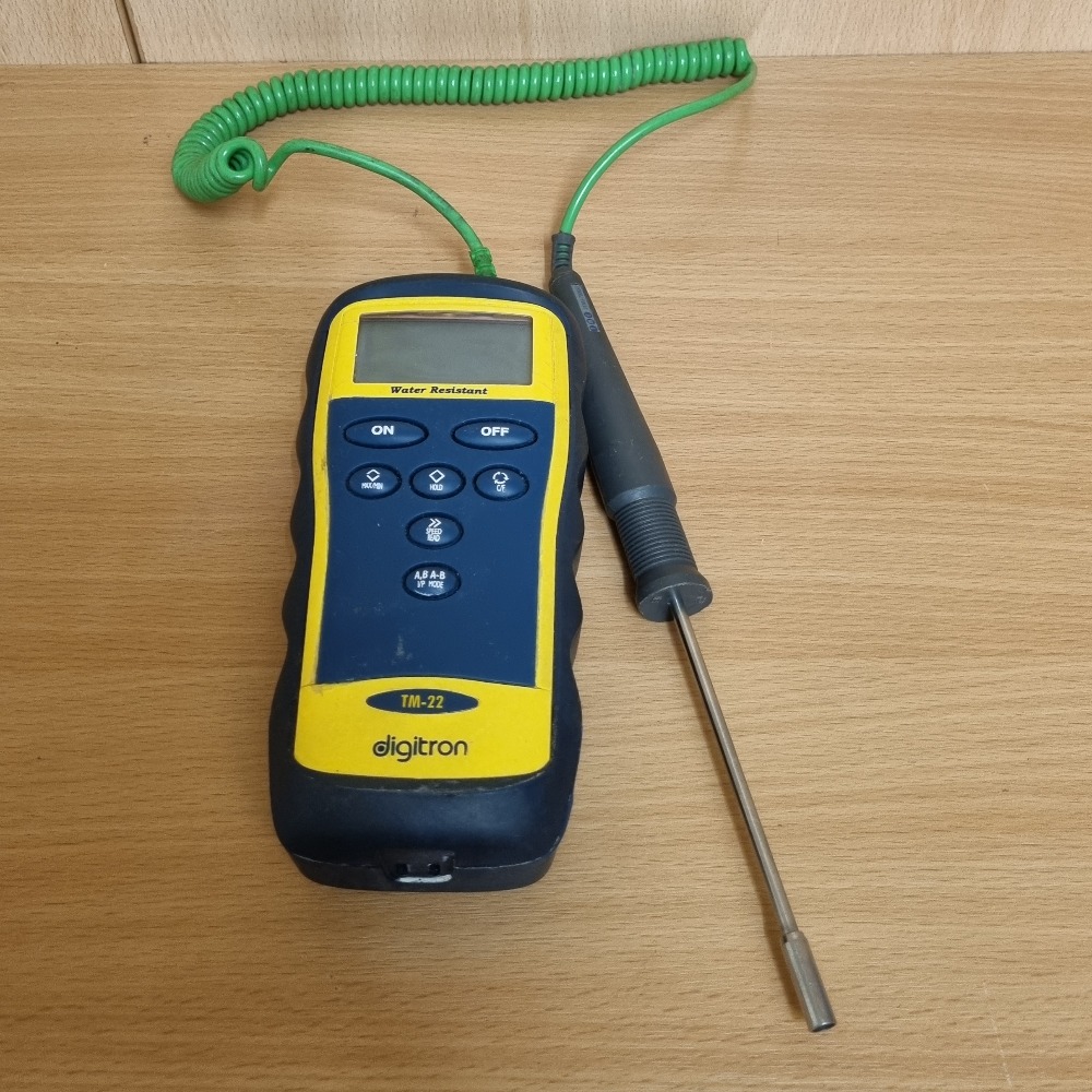 Pre-owned Digitron Digital TM22 K Probe Thermometer - Own4Less